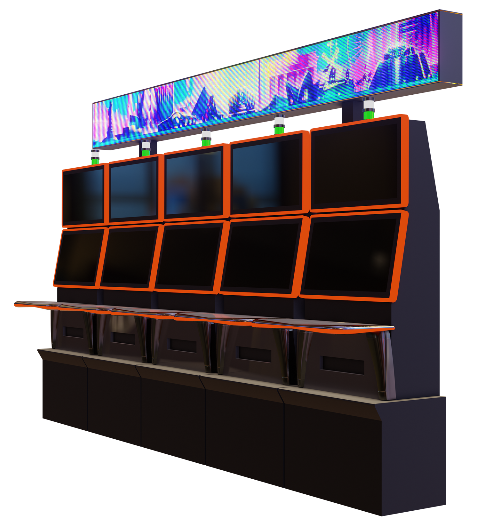 2 x 22 Single Faced LED Display